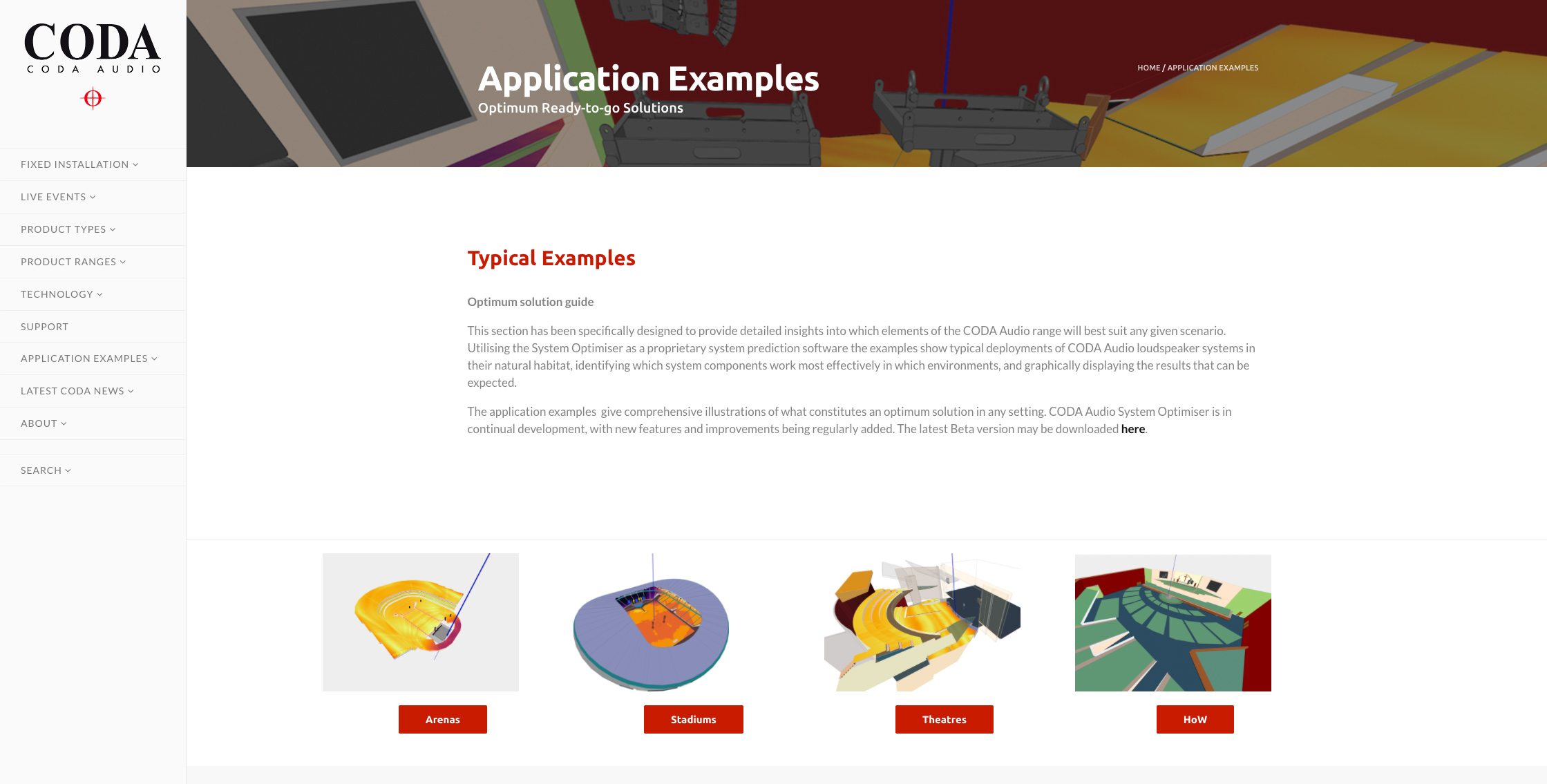 CODA Audio Gives Access to ‘Application Examples’ - Coda Audio